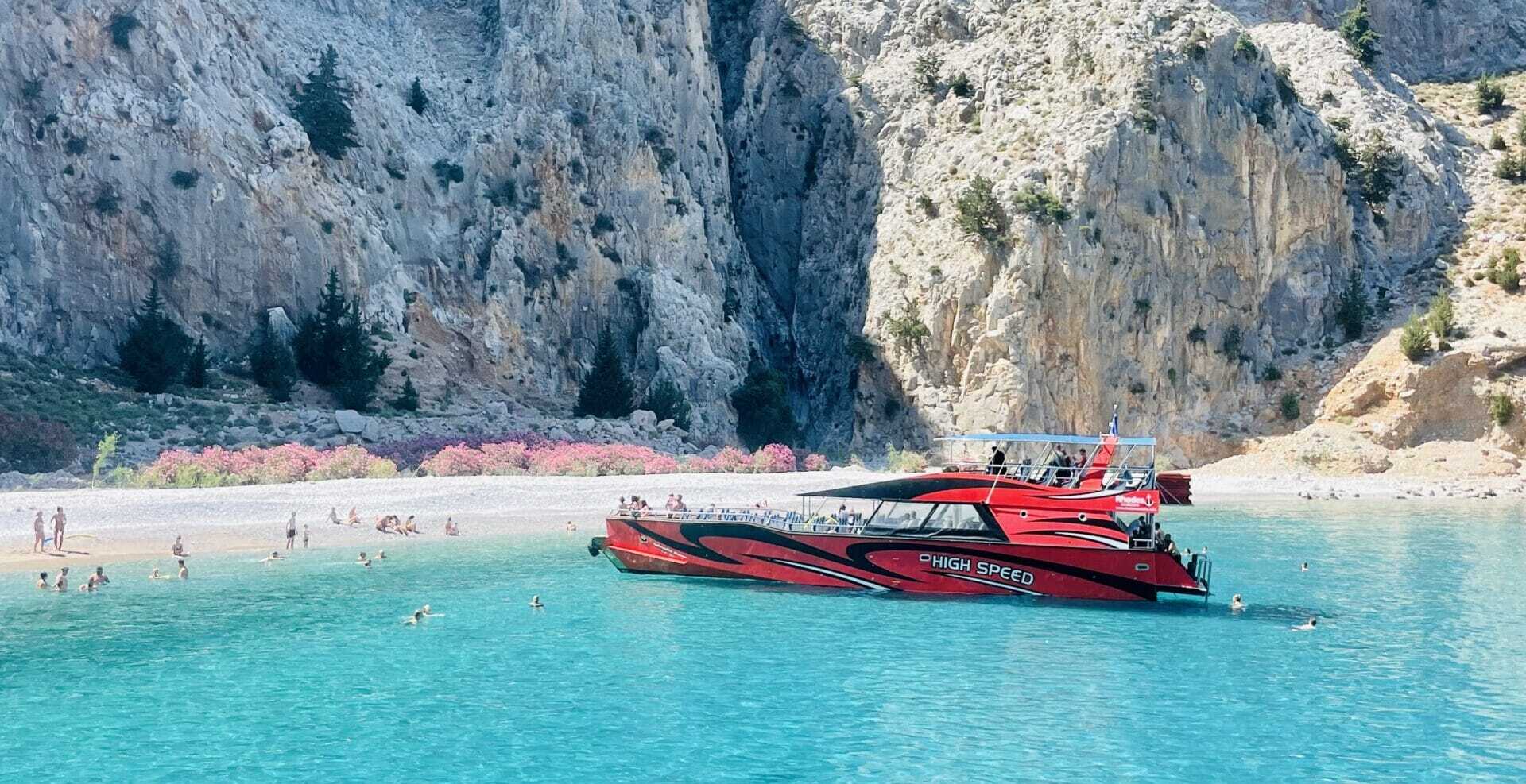 Faliraki to Symi express boat and amazing swim stop