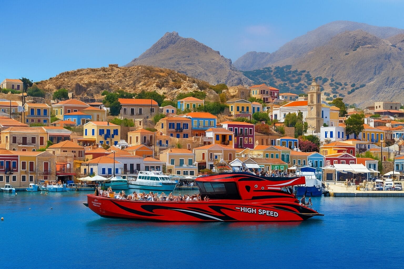 Rhodes boat trips to Symi, Lindos and All Incl swim cruises!